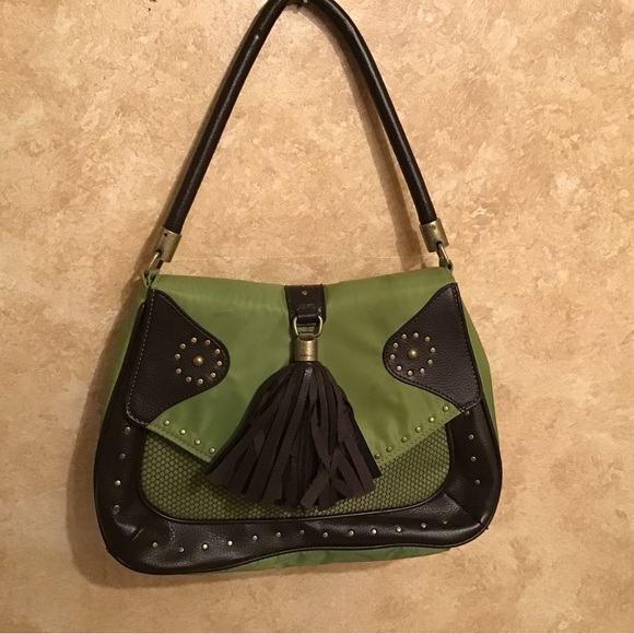 BCBGirls | Bags | Bcbgirls Green Purse | Poshmark